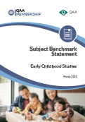 Subject Benchmark Statement - Early Childhood Studies