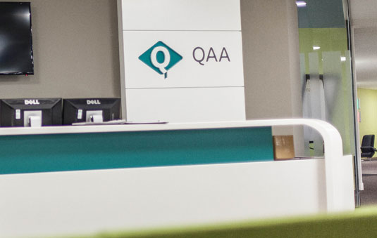 Working for QAA